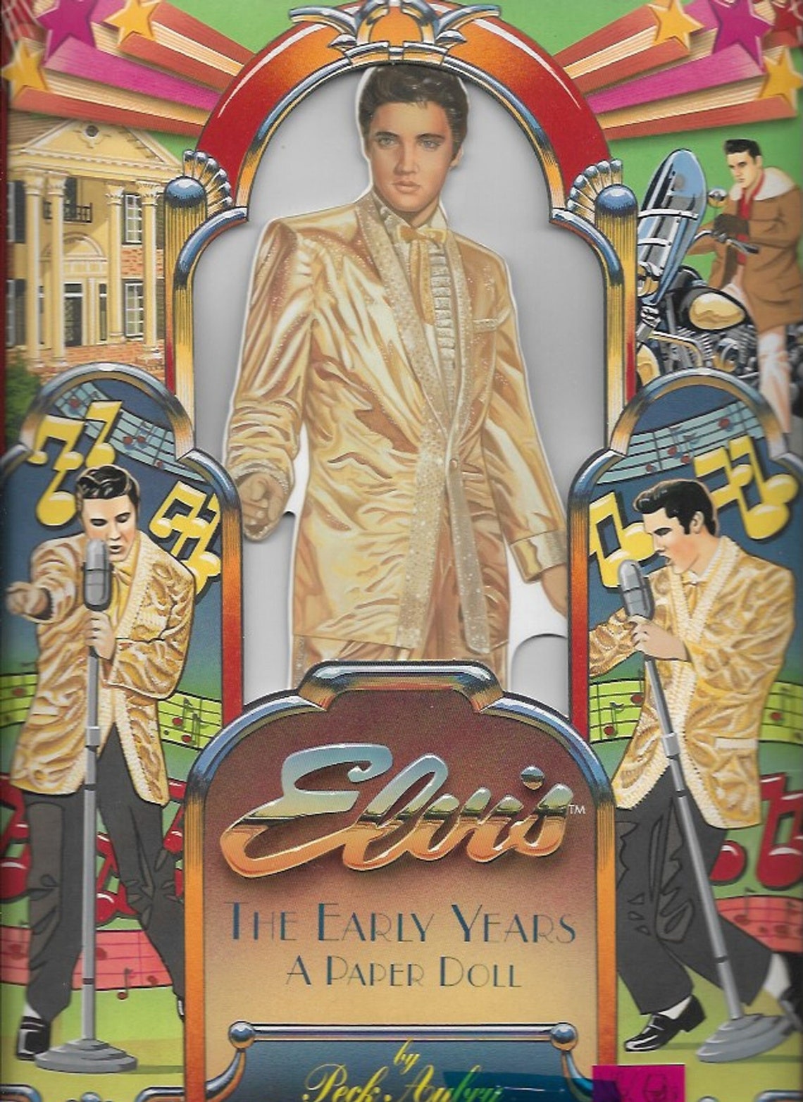 1996 Elvis Paper Doll Set | Includes One 11.5" Elvis Paper Doll and 12 ...