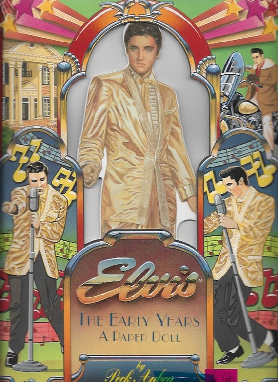 1996 Elvis Paper Doll Set Includes One 11.5 Elvis | Etsy