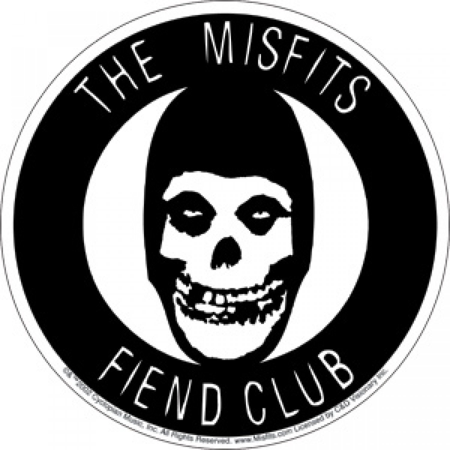 MISFITS Fiend Club Vinyl Sticker Officially Licensed Band | Etsy