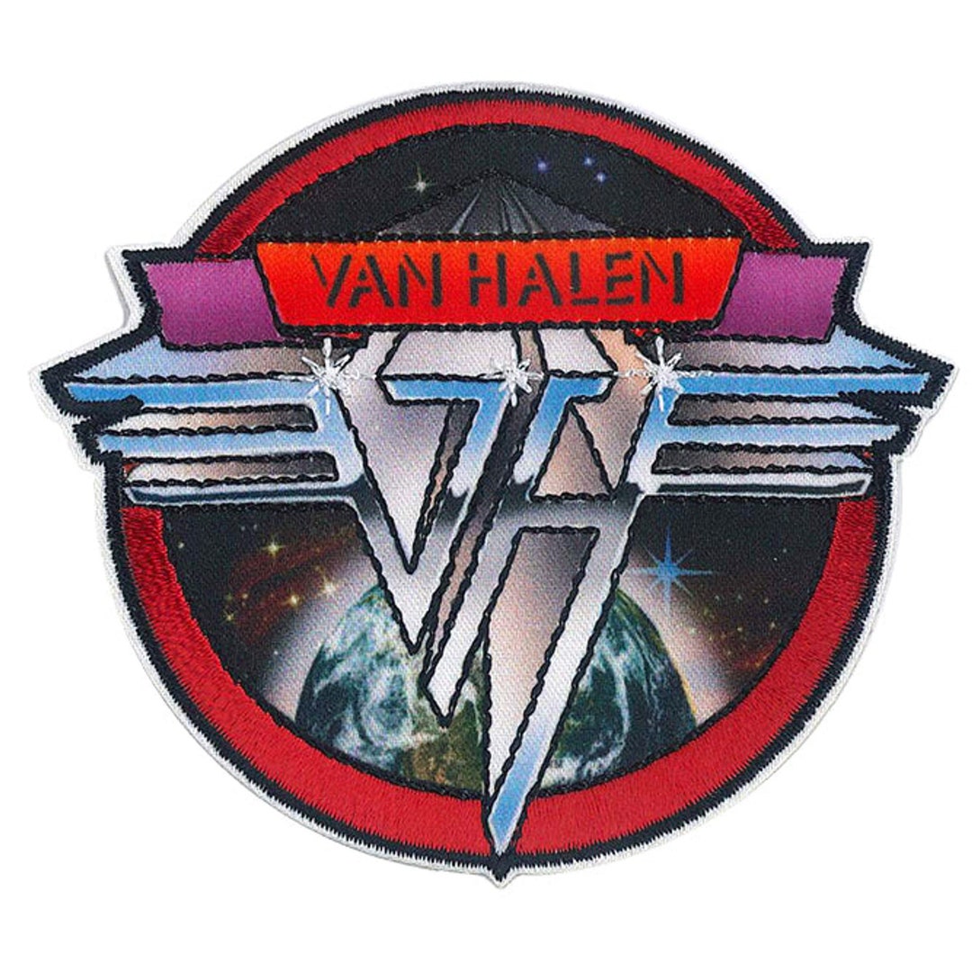 Van Halen Space Logo Embroidered Patch / Iron on Applique | Officially ...