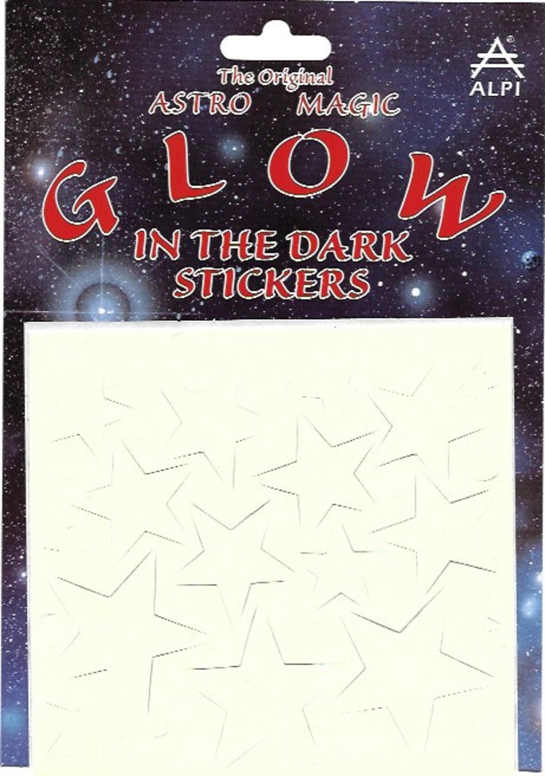 Vintage Glow in the Dark Star Stickers | Astral Magic | Decorate Your ...