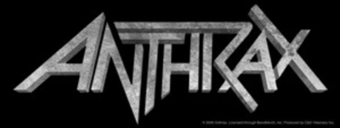 Anthrax Stone Logo Sticker | Heavy Metal Stickers | Band Stickers ...