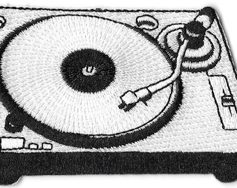 Record Iron on Patch - Etsy