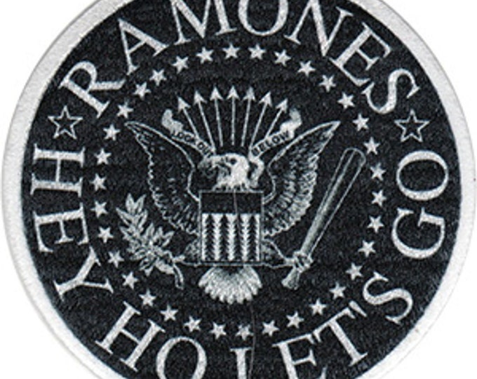 Ramones Hey Ho Seal Embroidered Patch / Iron on Applique | Etsy