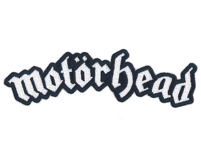 Motorhead Logo Embroidered Patch/iron on Applique, Officially Licensed ...