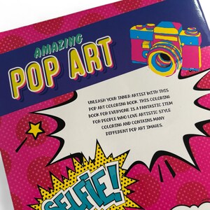 Amazing Pop Art Coloring Book | 30 Pop Art Images for You to Color and ...