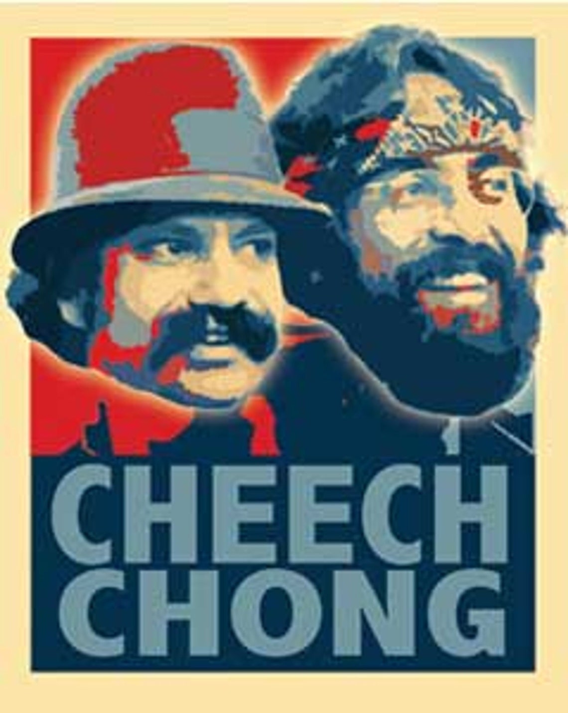 Cheech and Chong Retro Vinyl Sticker Cannabis Weed Pot - Etsy
