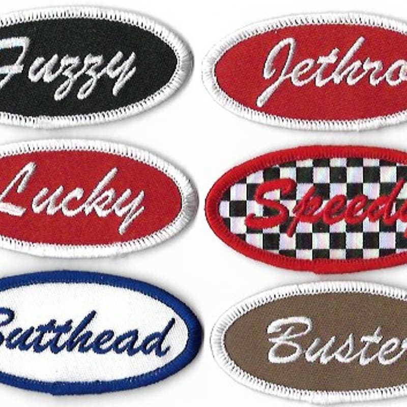 Mechanic Name Patch - Etsy Canada