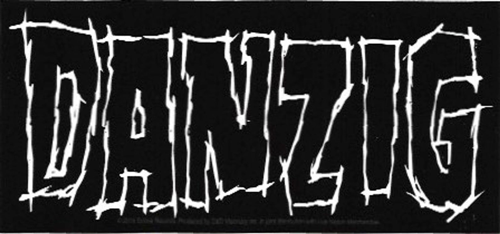 Danzig Logo Sticker Officially Licensed Band Merchandise - Etsy UK