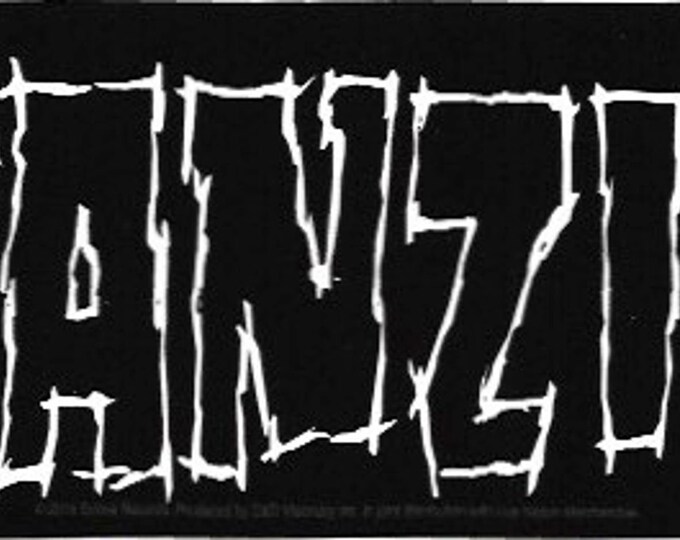 Danzig Logo Sticker, Officially Licensed Band Merchandise, Metal,punk ...
