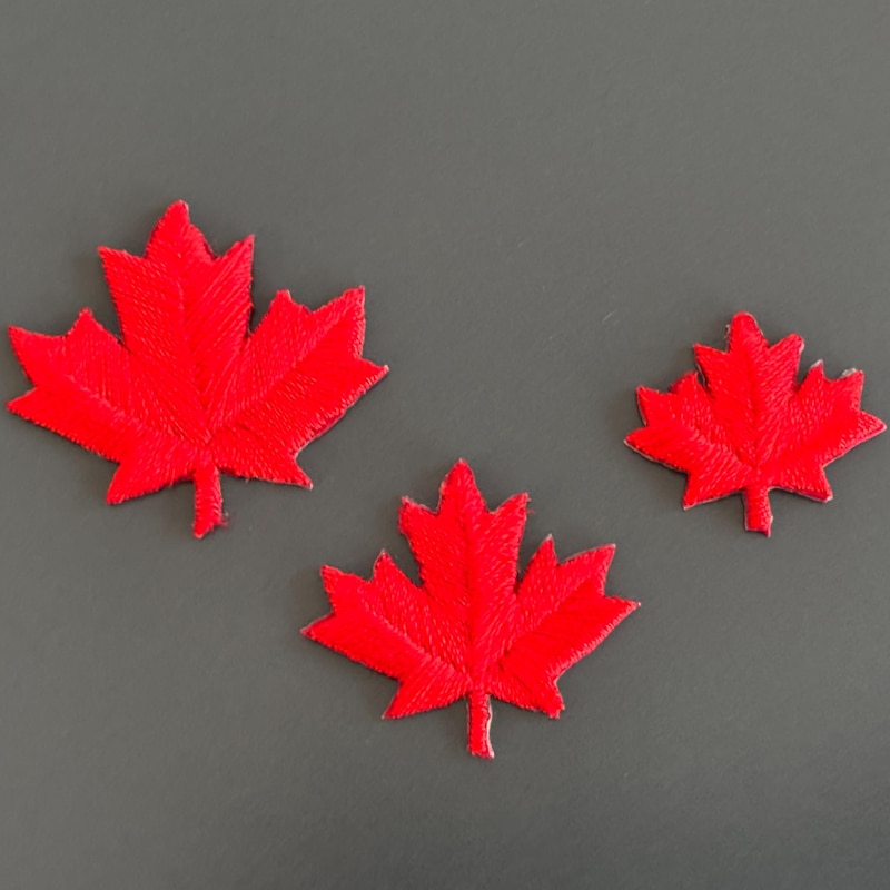 Maple Leaf Applique - Etsy Canada
