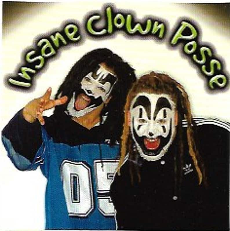Vintage Rock Sticker Insane Clown Posse ICP Car Sticker - Etsy
