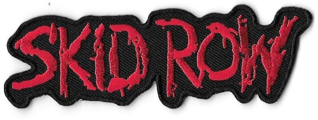 Skid Row Logo Embroidered Patch / Iron on Appliqué - Etsy