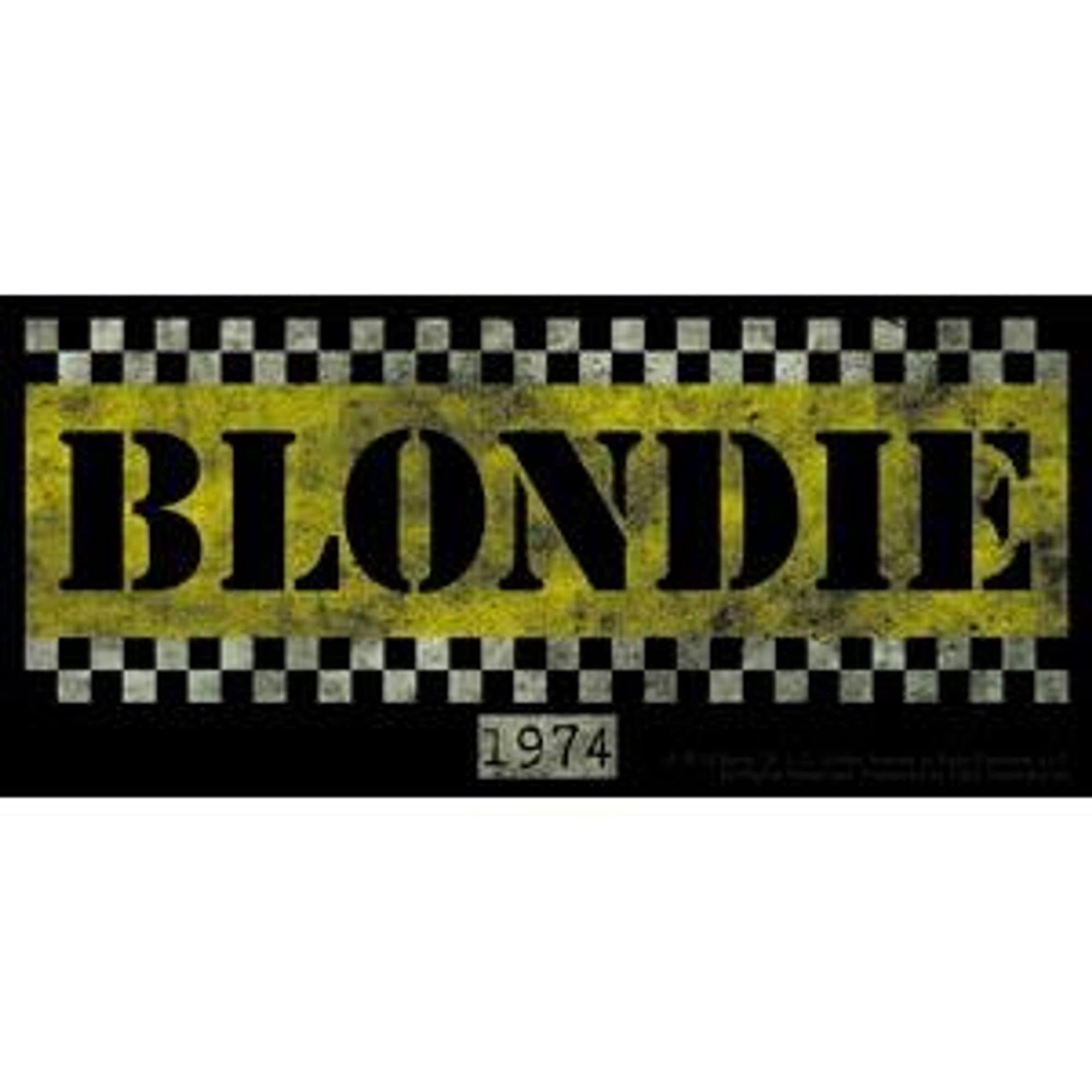 Blondie Taxi Logo Vinyl Logo Sticker High Quality Officially - Etsy Finland