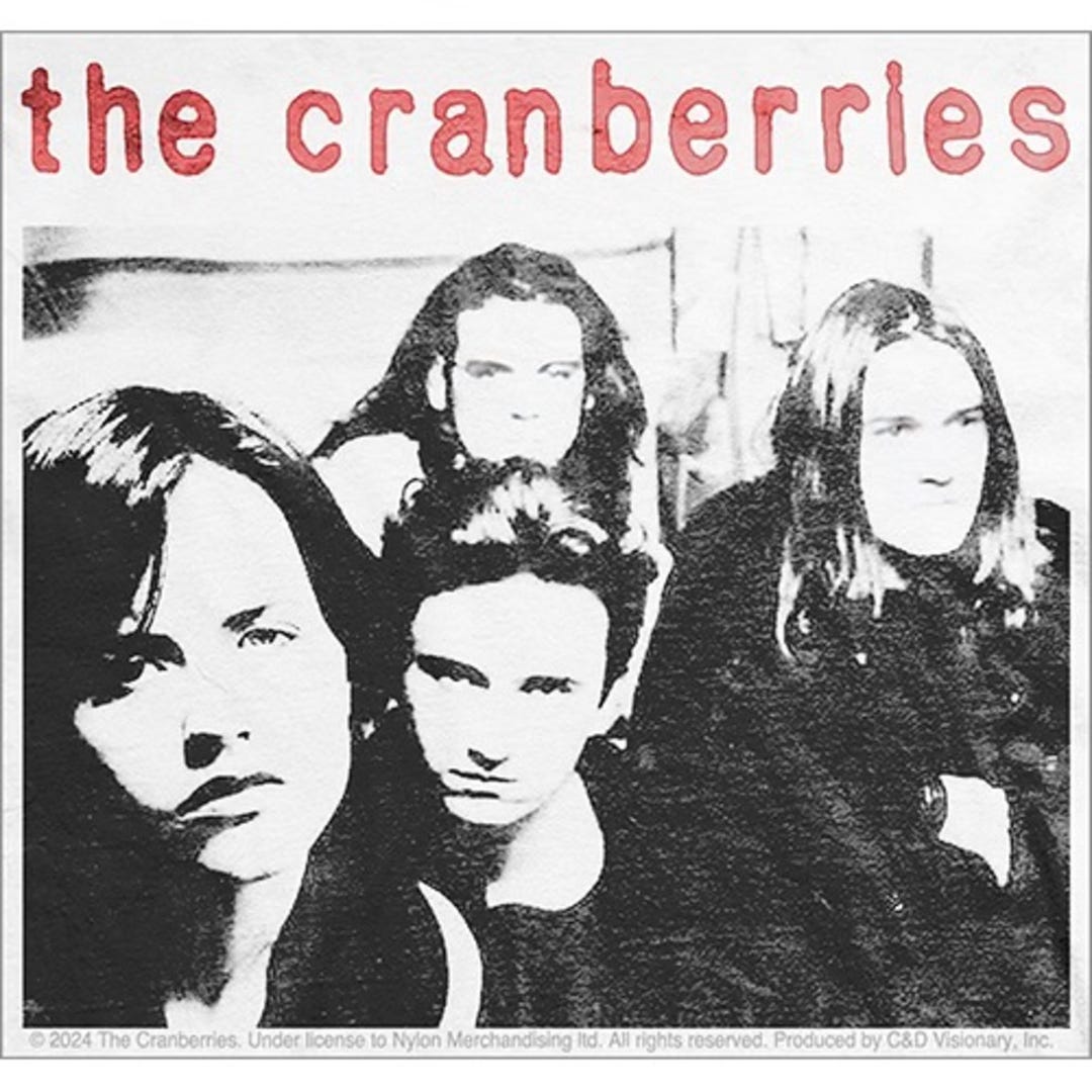 The Cranberries Vinyl Sticker, Officially Licensed, High Quality, Band ...