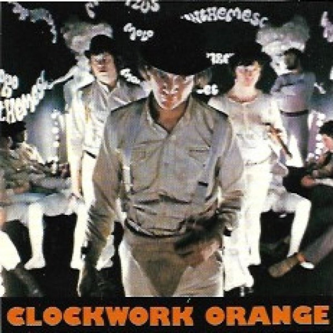 Clockwork Orange Vintage Sticker, Droogs, Cult Movie, Crime Film ...