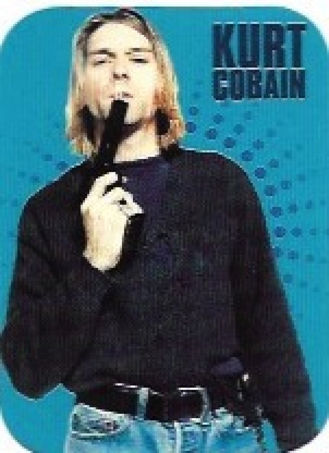 Rock Sticker | Kurt Cobain Vintage Sticker | Nirvana | 1990s | Kurt ...