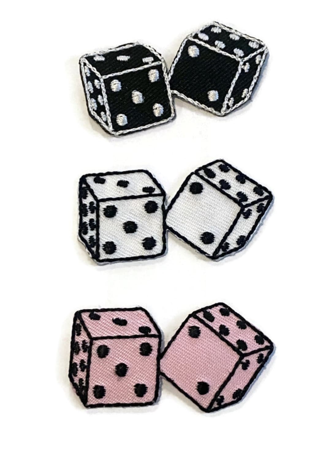 Dice Iron-on Patch/applique Perfect for Lounge Shirts, Hats and Tees ...
