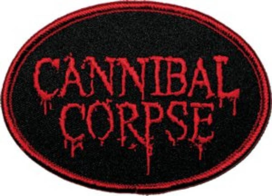 Cannibal Corpse Logo Embroidered Patch, Iron on Applique - Etsy