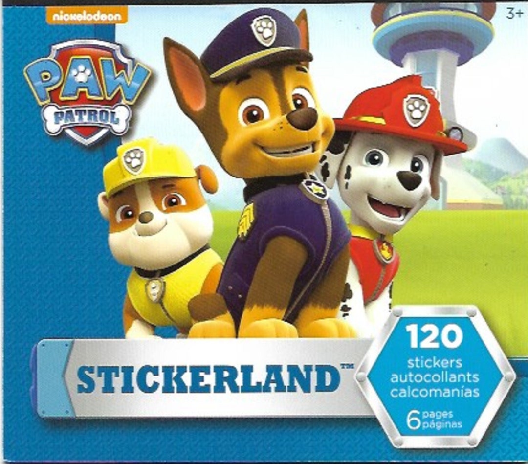 Paw Patrol Sticker Book | 120 Stickers | Scrapbooking | Kids Crafts ...