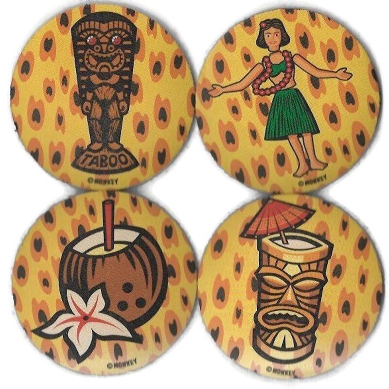 Tiki Bar Coasters - Etsy
