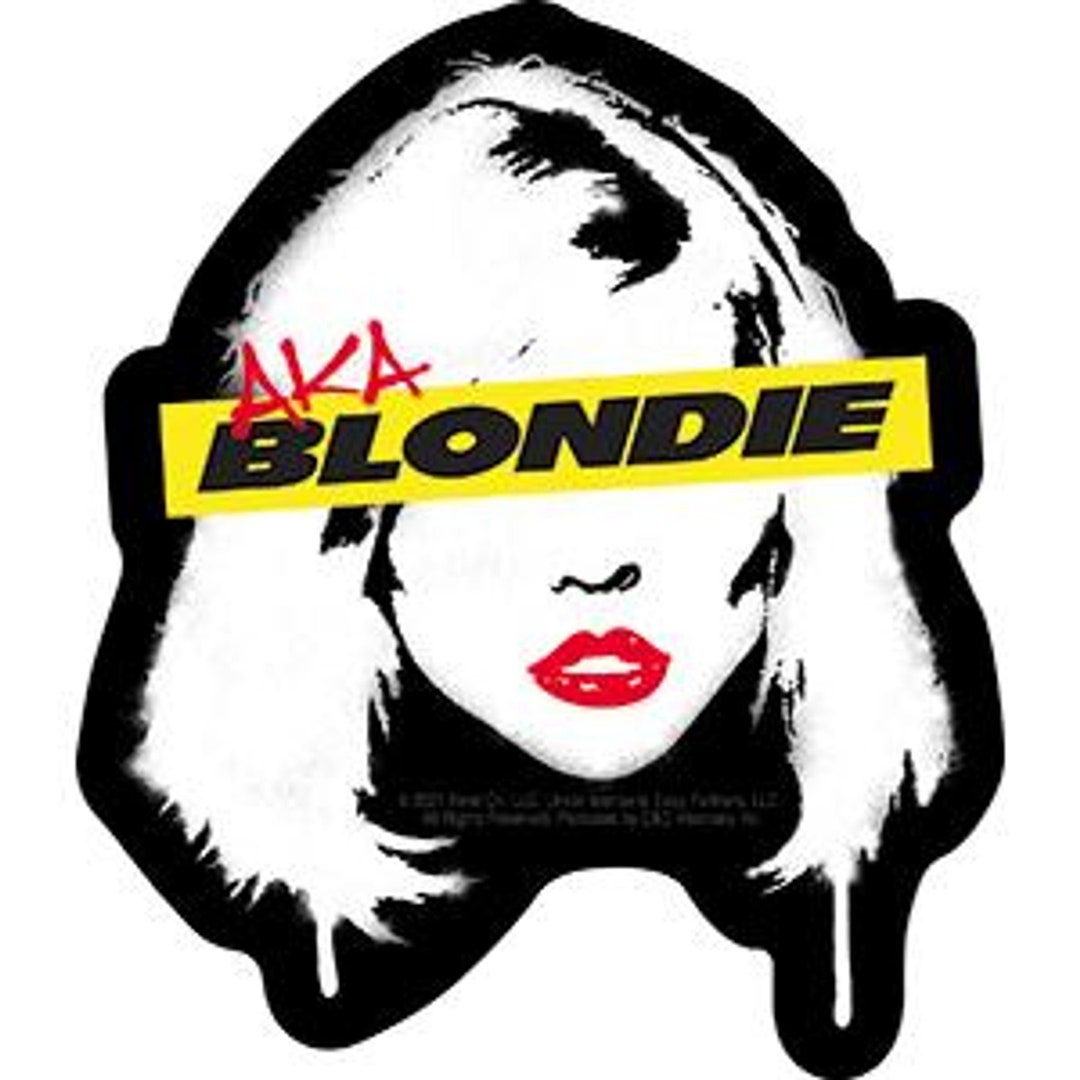 Blondie "aka" Vinyl Sticker, High Quality, Officially Licensed Band ...