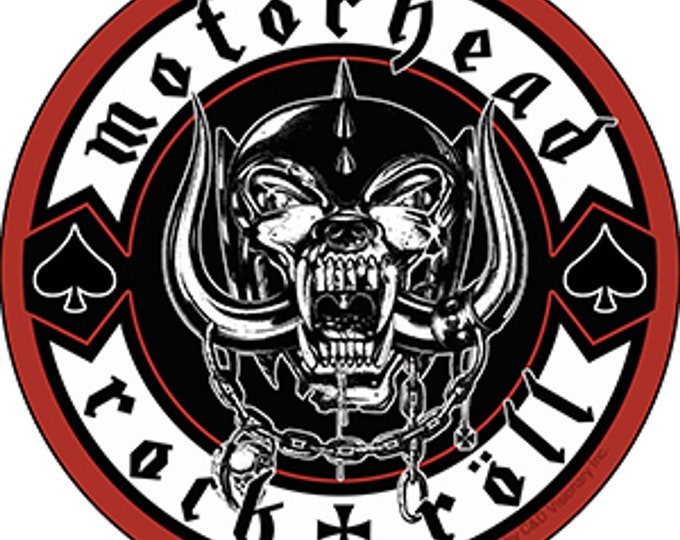 Motorhead Rock & Roll Vinyl Sticker Officially Licensed | Etsy
