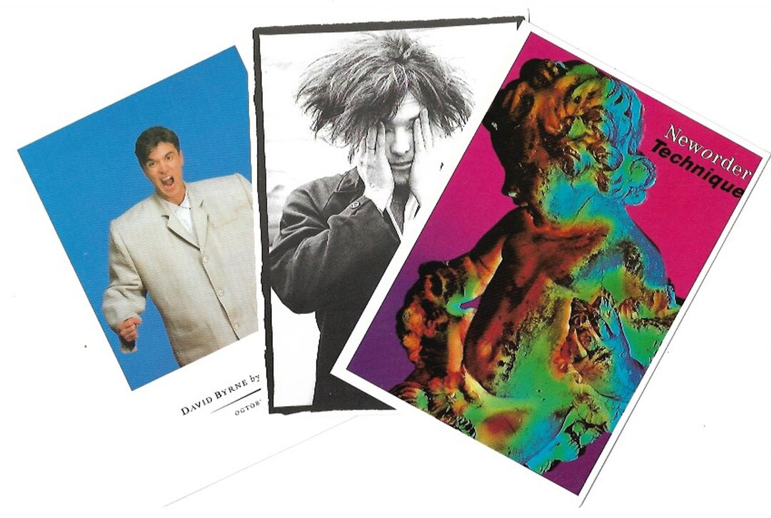 Vintage Music Postcards | New and Unused | Band Postcards | Rock ...