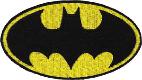 Batman Bat Shield Patch / Iron on Applique Superhero Costume - Etsy Canada