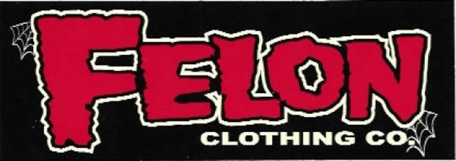 Vintage Felon Logo Vinyl Sticker / Decal Tattoo Hotrods - Etsy Canada