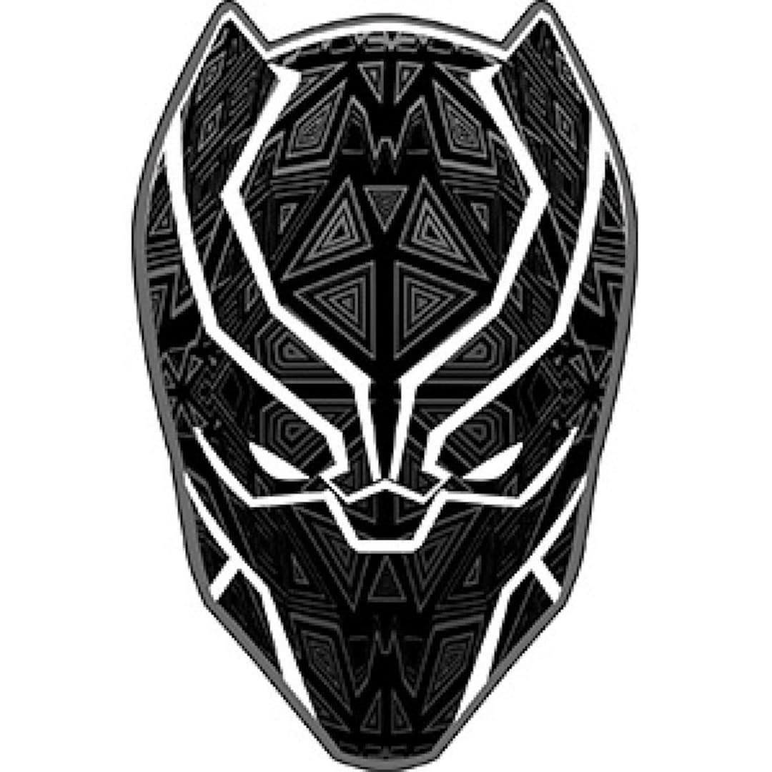 Black Panther Vinyl Sticker, Superhero, Marvel Comics, Officially ...