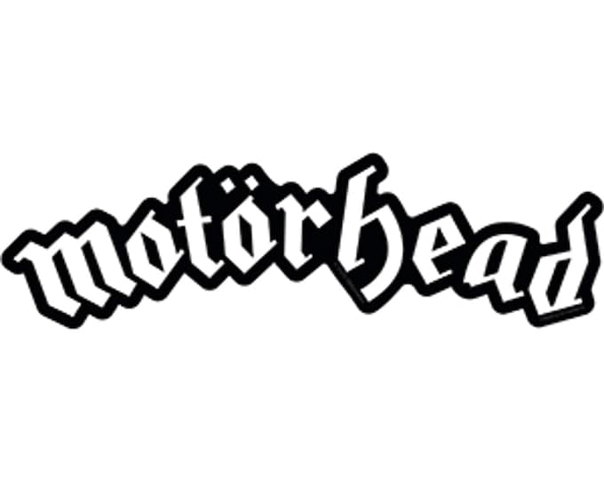 Motorhead Logo Vinyl Sticker, Officially Licensed, High Quality, Band ...
