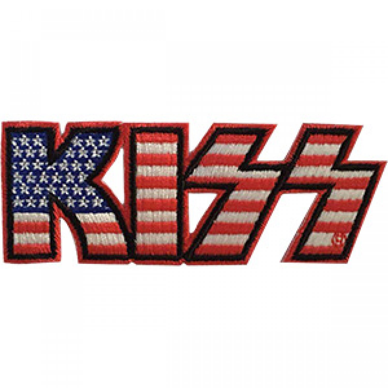 American Flag Kiss