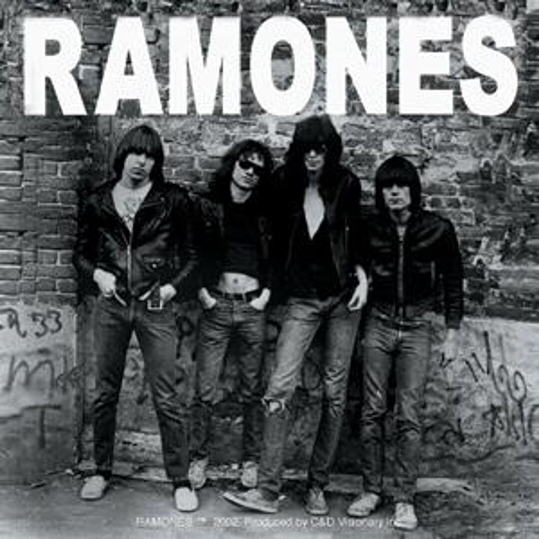 Ramones First Album Vinyl Sticker, Punk Rock, NYC, Joey Ramone, CBGB ...