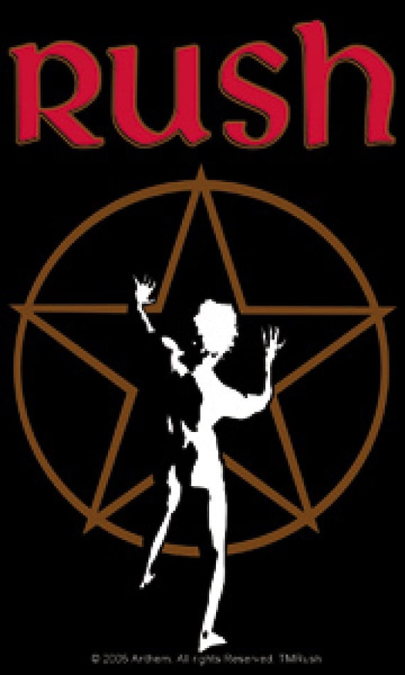 Rush Starman Album Sticker Officially Licensed High Quality | Etsy