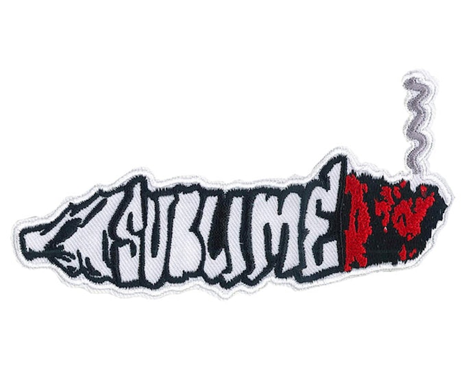 Sublime Joint Embroidered Patch / Iron on Applique Officially Licensed ...