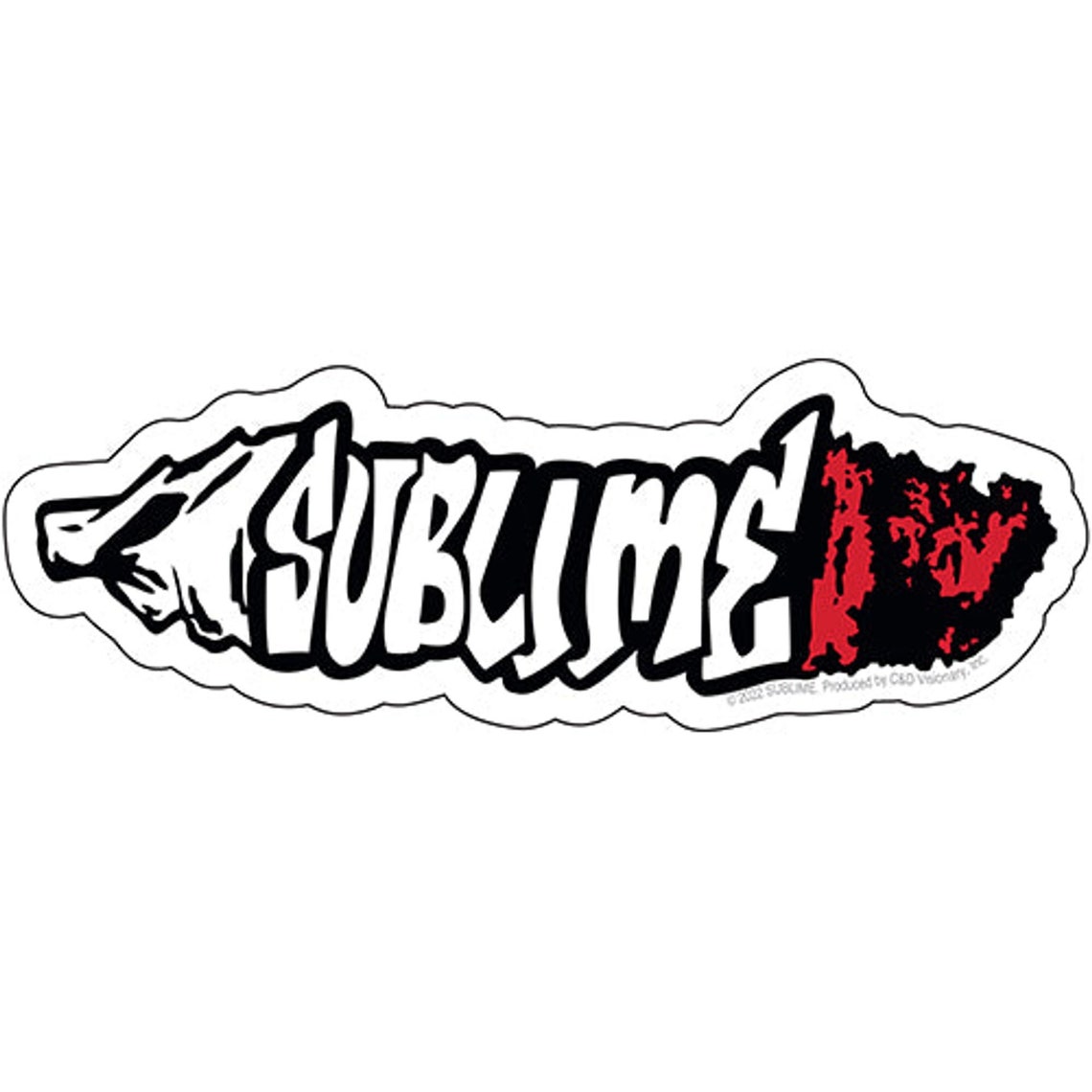 Sublime Joint Logo Vinyl Sticker | Officially Licensed Band Merchandise ...