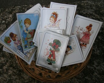 Vintage Sarah Kay sticker album.Vintage sticker.Sarah | Etsy