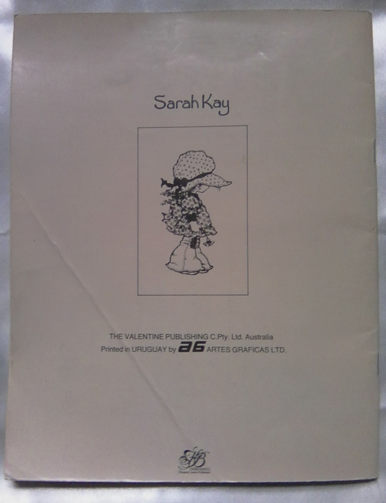 Vintage Sarah Kay Sticker Album.vintage Sticker.sarah Kay.holly Hobbies ...