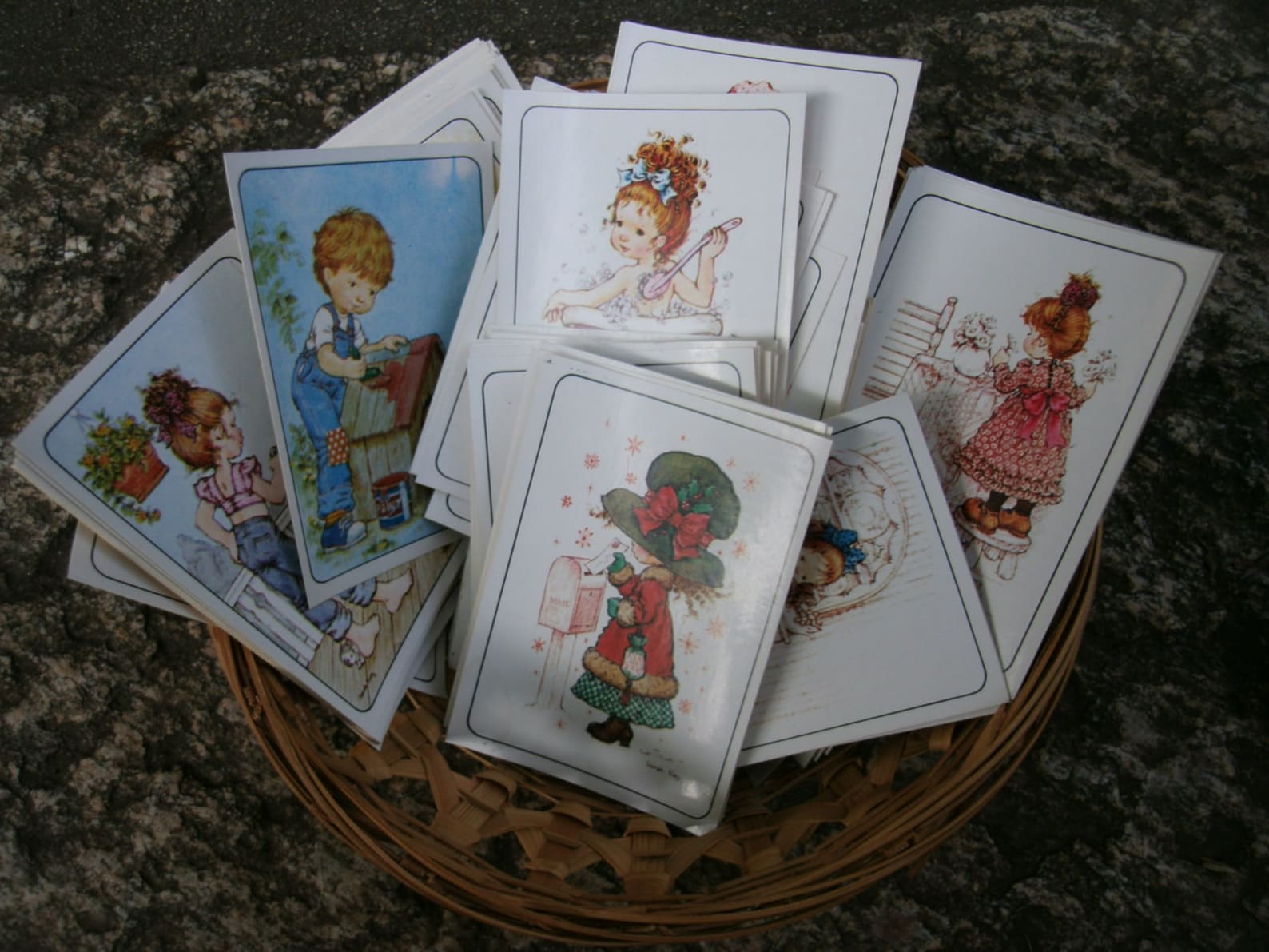 Vintage Stickers. Sarah Kay. Sarah Kay Stickers Set. Junk Journal ...