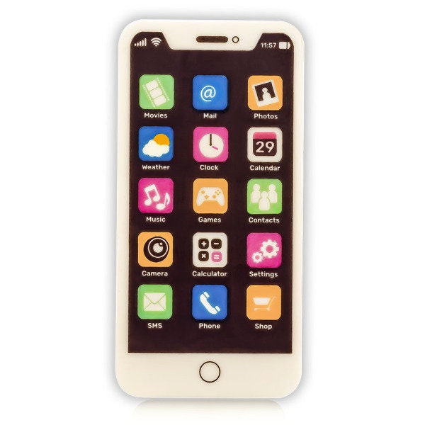 White Chocolate Smartphone, iPhone Funny Gift White Chocolate, Funny ...