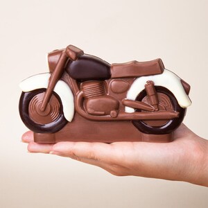 Chocolate Motorcycle, Funny and Unique Gift for Him or Her, Handmade ...