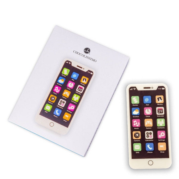 White Chocolate Smartphone, iPhone Funny Gift White Chocolate, Funny ...