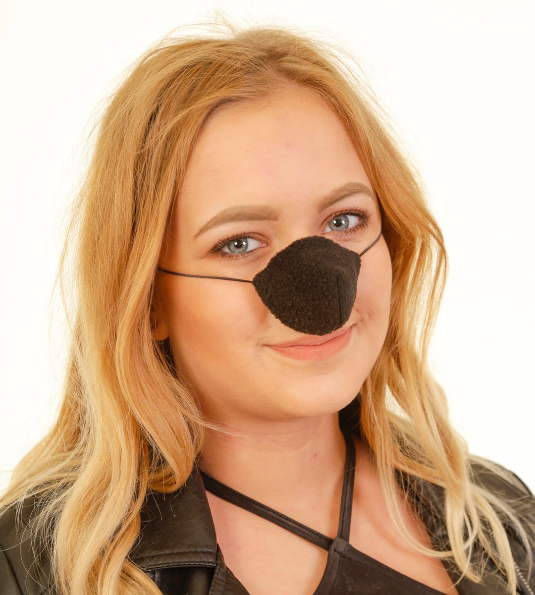 Black Fleece Nose Warmer: Novelty Gag Gift, Secret Santa - Etsy
