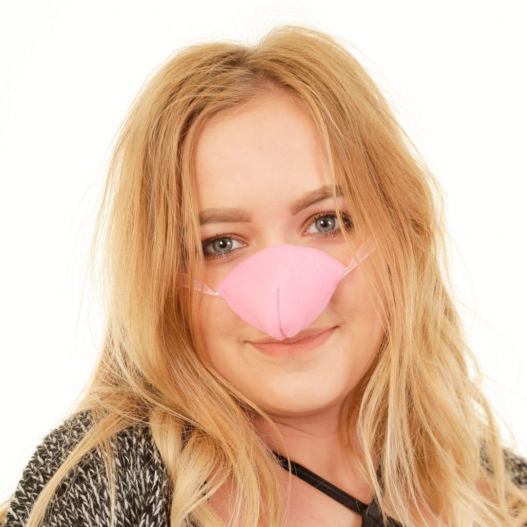 Soft Pink Fleece Nose Warmer: Novelty Gag Gift - Etsy