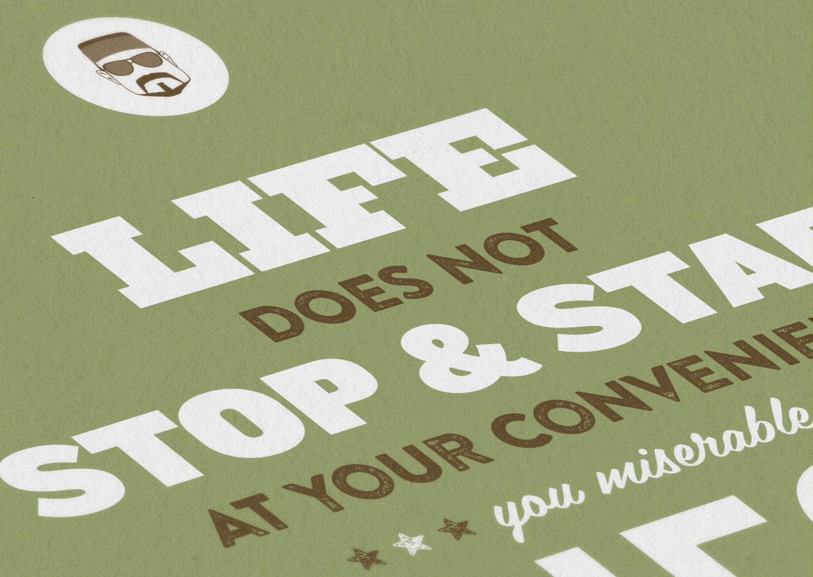 Big Lebowski Poster / Walter Sobchak / MATURE / Quote / - Etsy