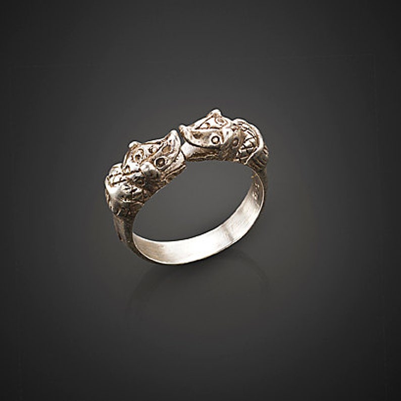 Sterling Silver Dragon Ring Gypsy Ring Indian Ring Tribal - Etsy