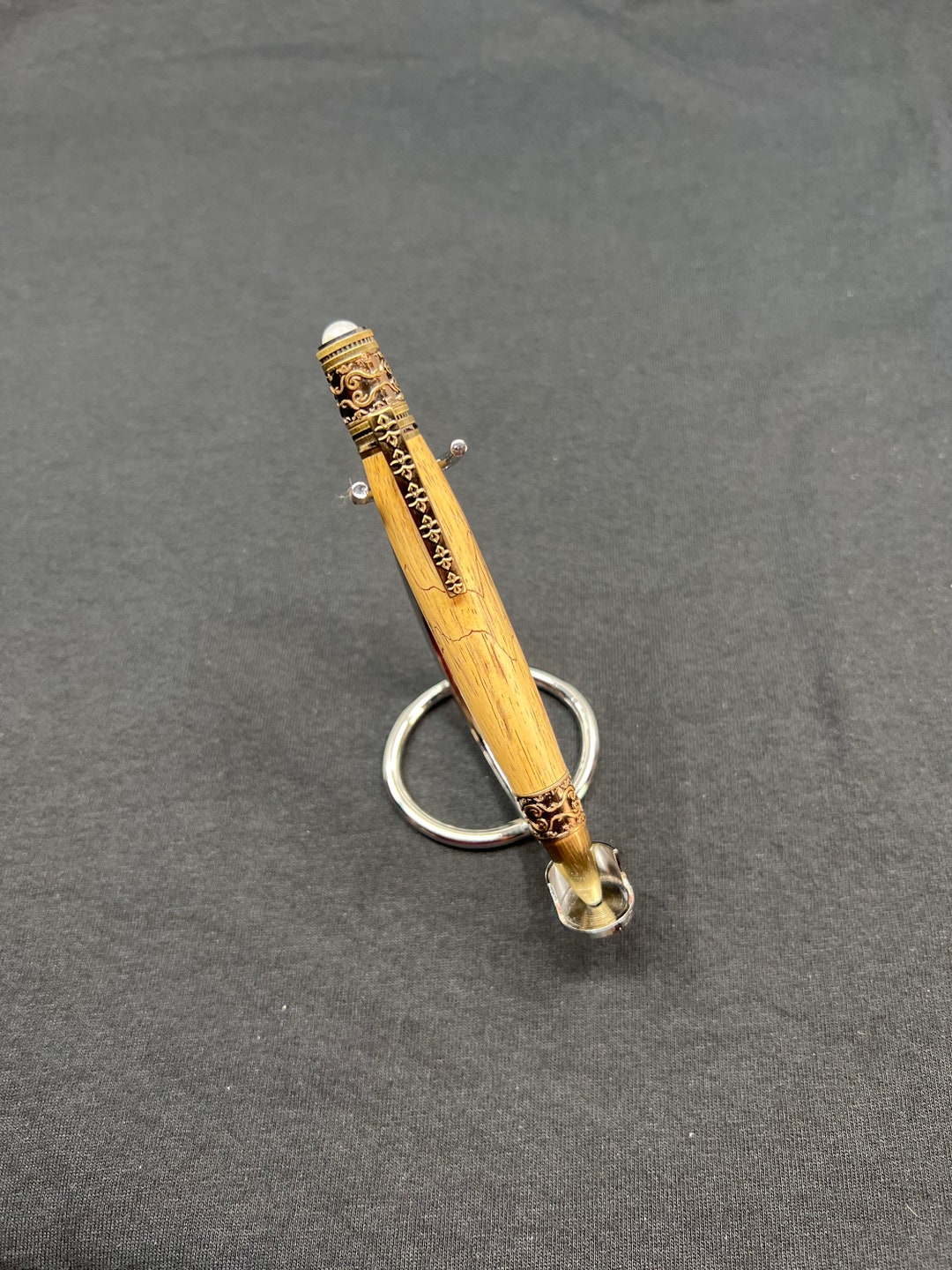 Fancy Ink Pen Made From Spalted Tamarind Wood - Etsy