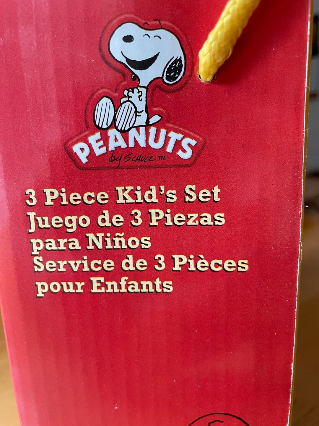 Snoopy Dinner Set - Etsy