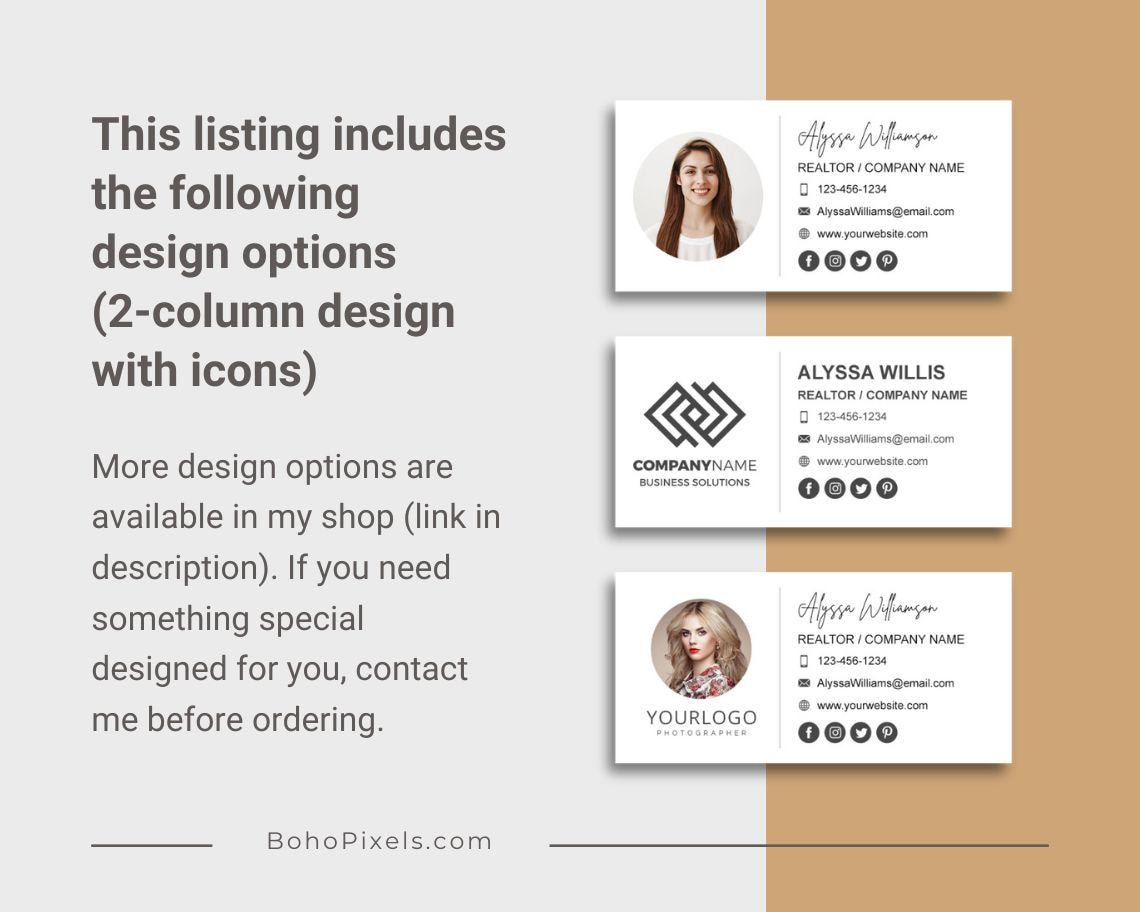 Email Signature With Picture, Clickable HTML Email Signature, Gmail ...